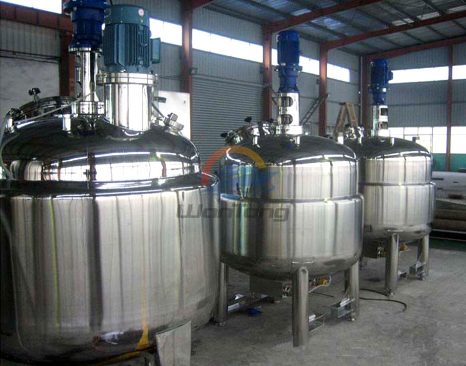 Multiple Shaft Mixing Tank